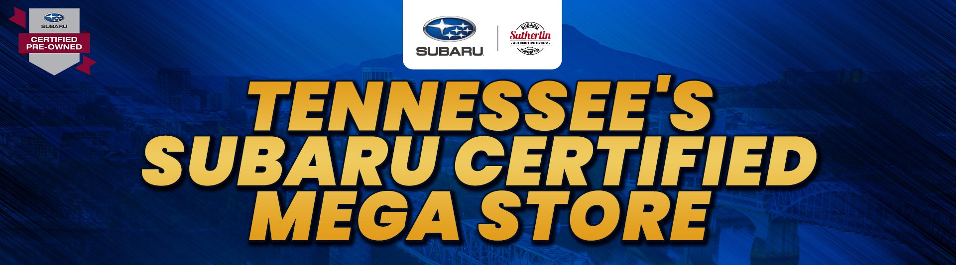 Sutherlin Subaru | Subaru Dealer | Kingston, TN