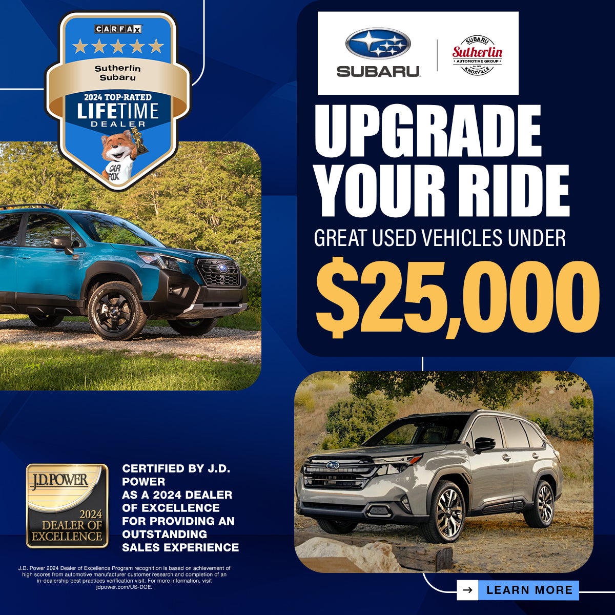 Sutherlin Subaru | Subaru Dealer | Kingston, TN
