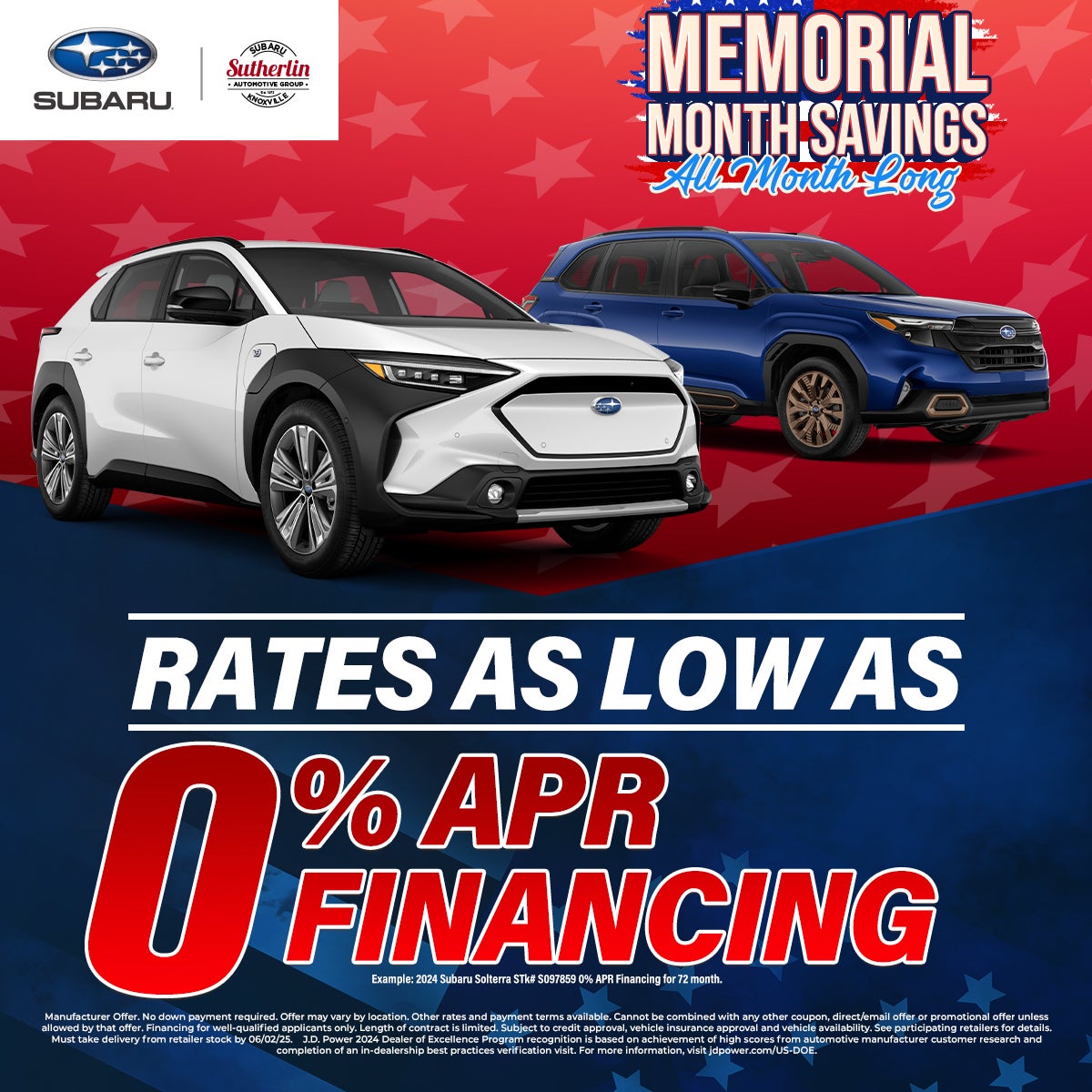 Your Local New & Used Subaru Dealer In Kingston, TN - Sutherlin Subaru