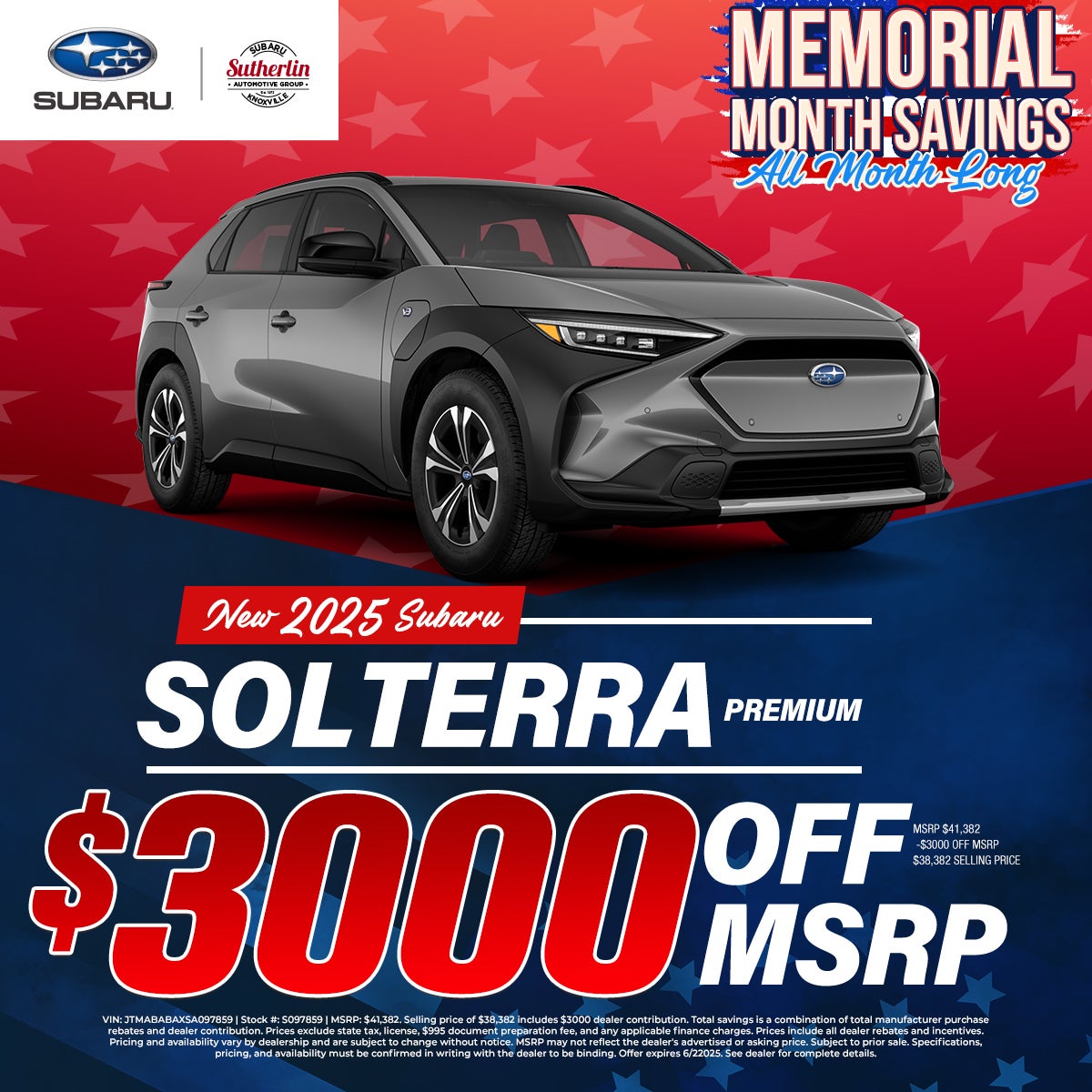 Your Local New & Used Subaru Dealer In Kingston, TN - Sutherlin Subaru